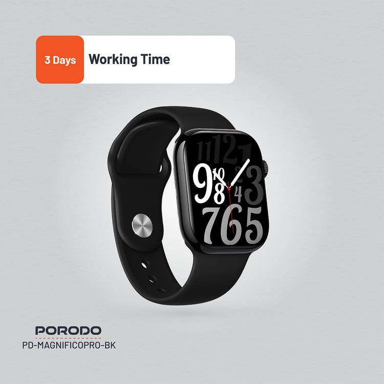 Porodo Magnifico Pro Smart Watch with Dual Straps in UAE | Health ...
