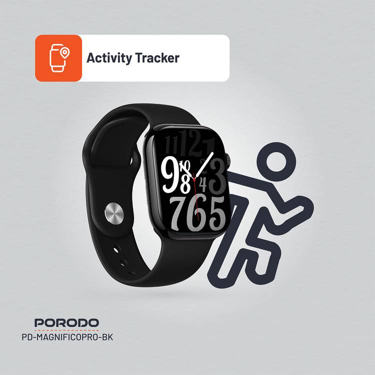 Porodo Magnifico Pro Smart Watch with Dual Straps in UAE | Health ...