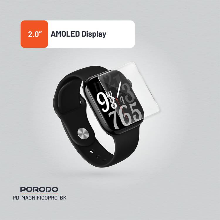 Porodo Magnifico Pro Smart Watch with Dual Straps in UAE | Health ...