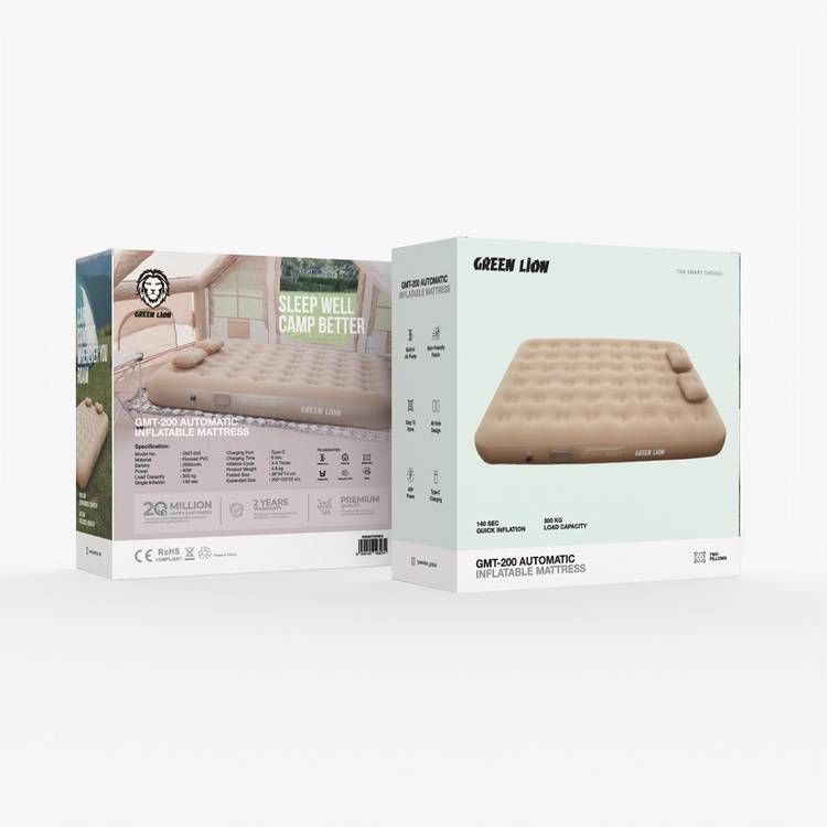 Green Lion GMT-200 Automatic Inflatable Mattress in UAE | 300kg Load ...