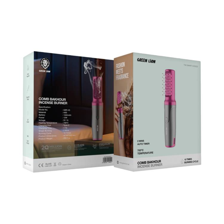 Green Lion Comb Bakhour Incense Burner in UAE | 700°C Heating ...