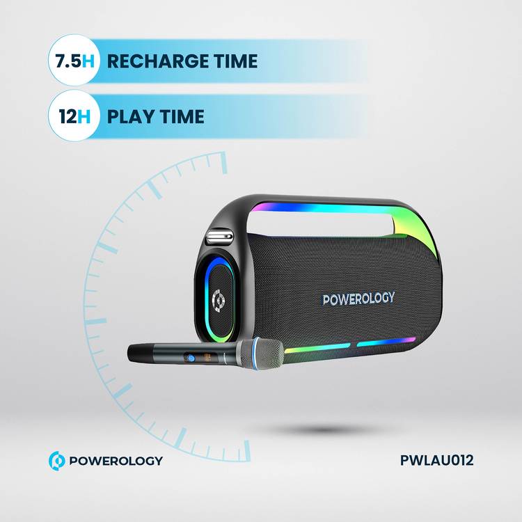 Powerology TWS Karaoke Speaker 150W with Mic and Remote in UAE ...