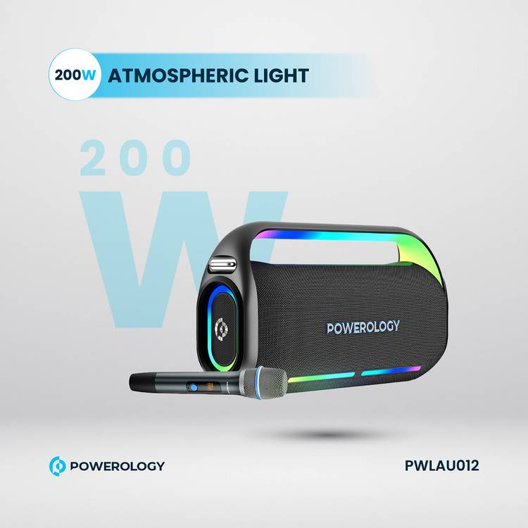Powerology TWS Karaoke Speaker 150W with Mic and Remote in UAE ...