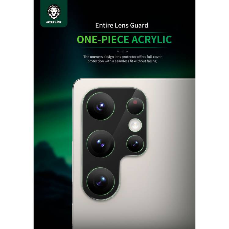 Green Lion Acrylic Lens Protector for Samsung S25 in UAE | Anti-Scratch ...