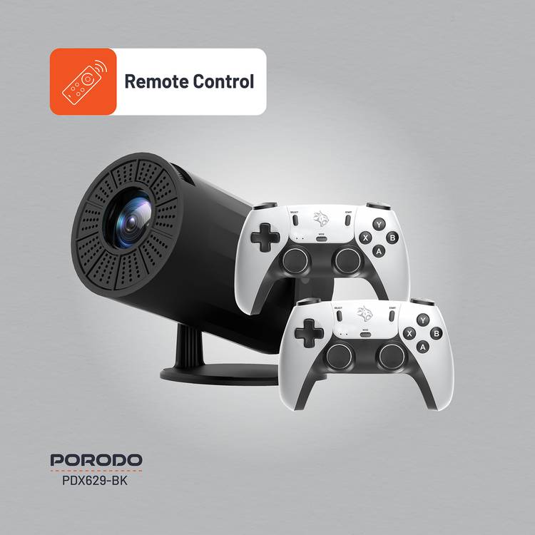 Porodo Gaming 4K Projector Auto Keystone and Gamepad Controller in UAE ...