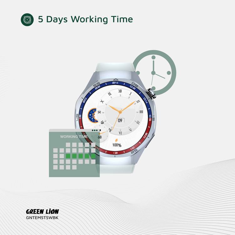 Green Lion Tech Master Smart Watch in UAE | 1.43" AMOLED Screen Size ...