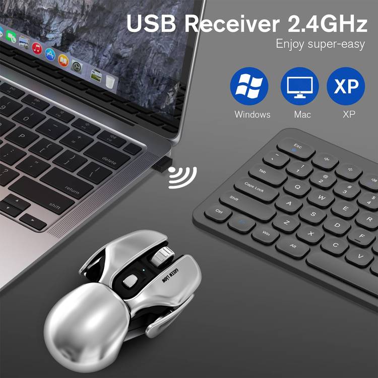 Green Lion G266 Beetles Metal Mouse in UAE | 48 Hours Working Time, 3 ...